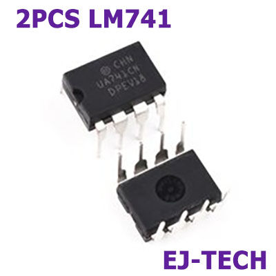 2PCS LM741 741 Operational Amplifier IC for Arduino | Daraz.lk