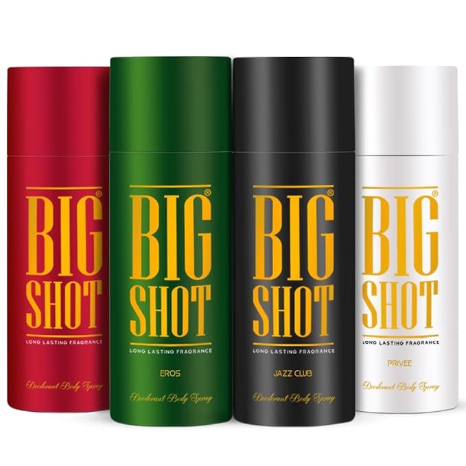 OSCAR Big Shot Jazz Club, Privee, Eros & Red (150ml) Long Lasting Body ...