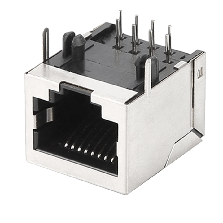 OYPFXMI 20 Pcs RJ45 Socket 8 Pin Cable Interface Shielded Connector ...