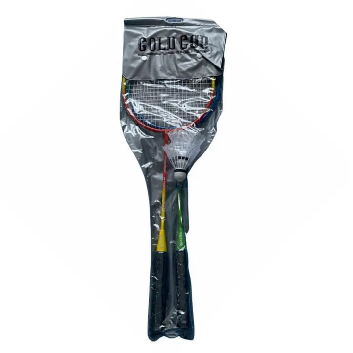 Gold Cup Badminton Racket 100 / Gold Cup Badminton Racket Set 2 With ...