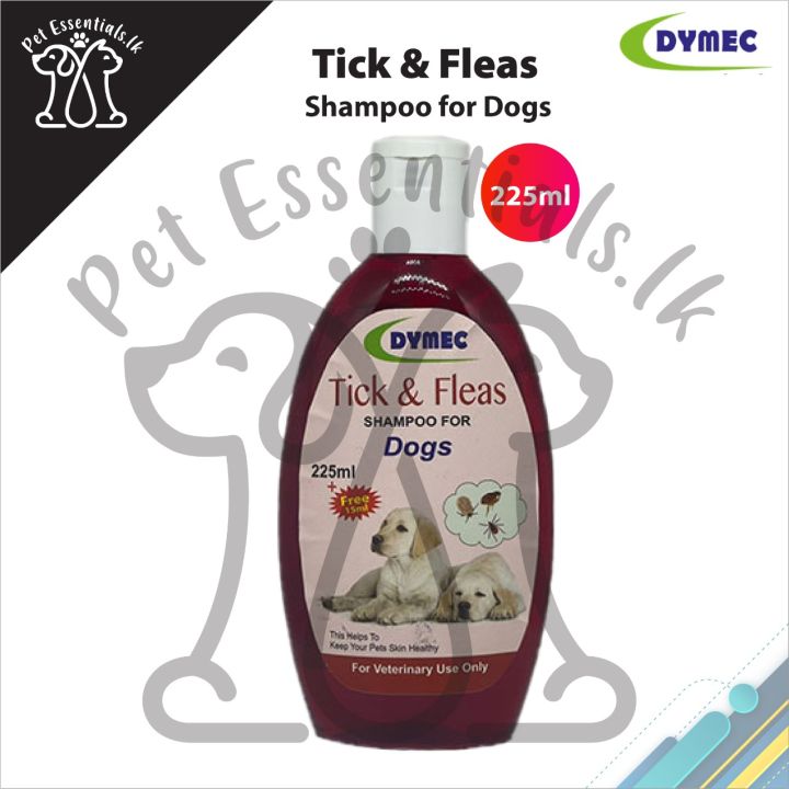 DYMEC Tick Fleas Dog Shampoo 225ml | Daraz.lk