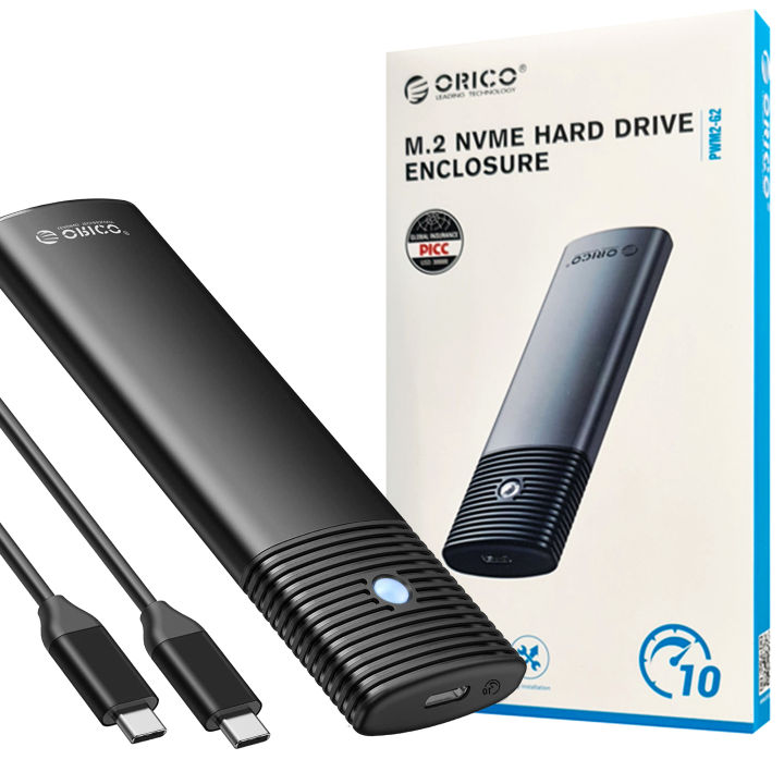 New style PWM2-G2 ORICO SSD M2 NVME HARD DRIVE ENCLOURE – SSD Hard ...