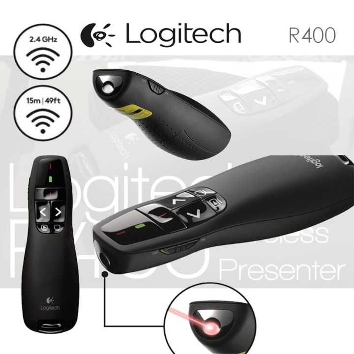 Logitech R400 Wireless Professional Presenter | Daraz.lk