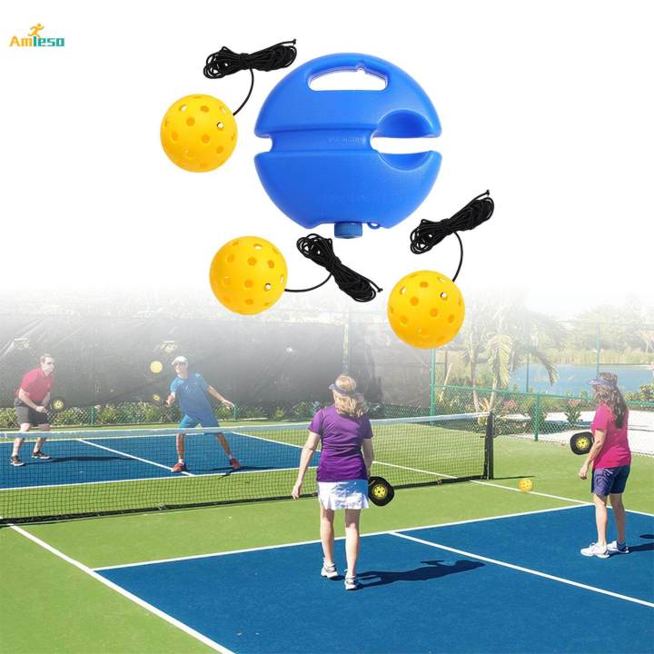 Pickleball Trainer and Pickleball Ball with Rope Pickleball Training ...