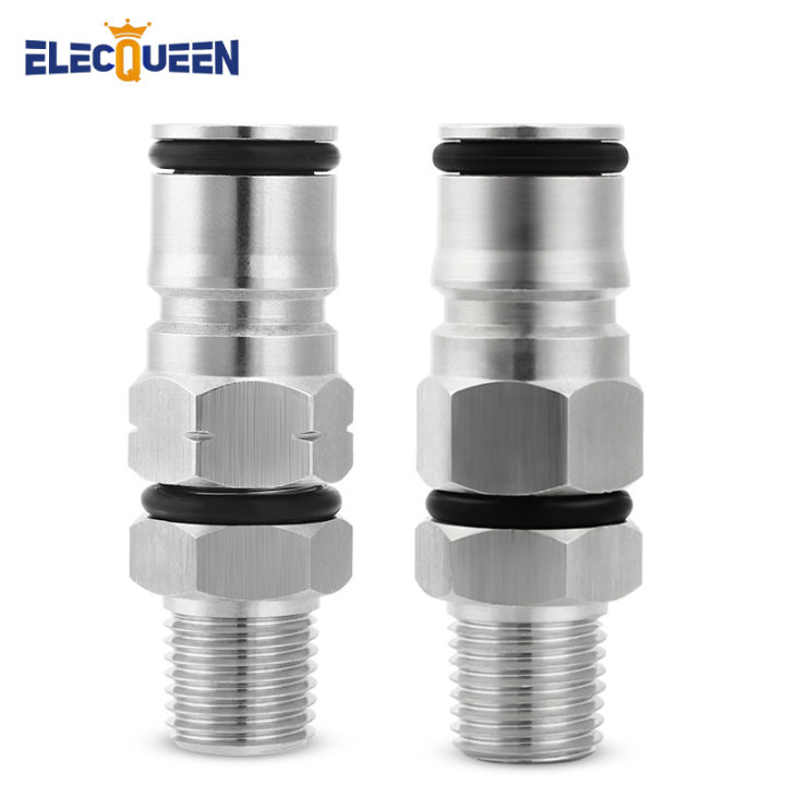 Lock Post, 19/32'' Gas/ Liquid Corny Keg Adapter,1/4'' Male Bulkhead ...