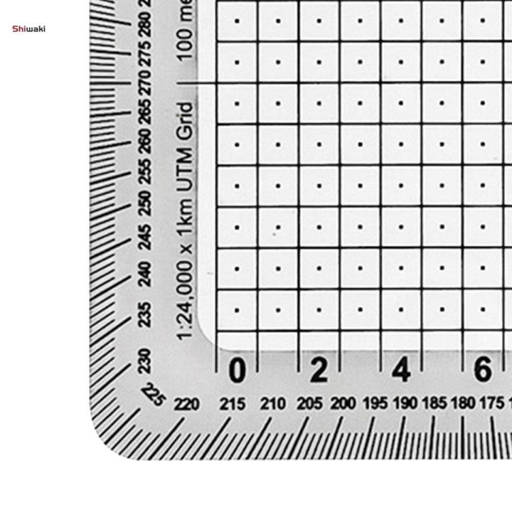 Pocket Grid Accurate Protractor Reading Transparent | Daraz.lk