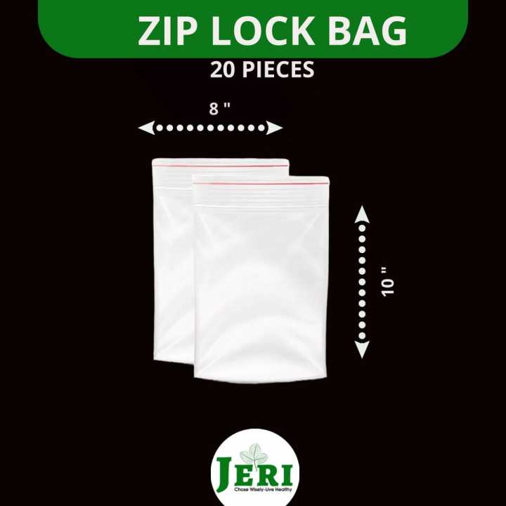 Zip Lock /Zipper Bags/Ziplock Clear Bags-20Pcs | Daraz.lk