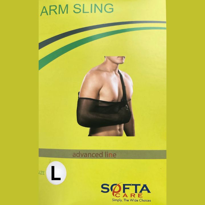 Softa Arm Sling - Large - Stabilizer For Elbow, Wrist, Thumb Injuries ...
