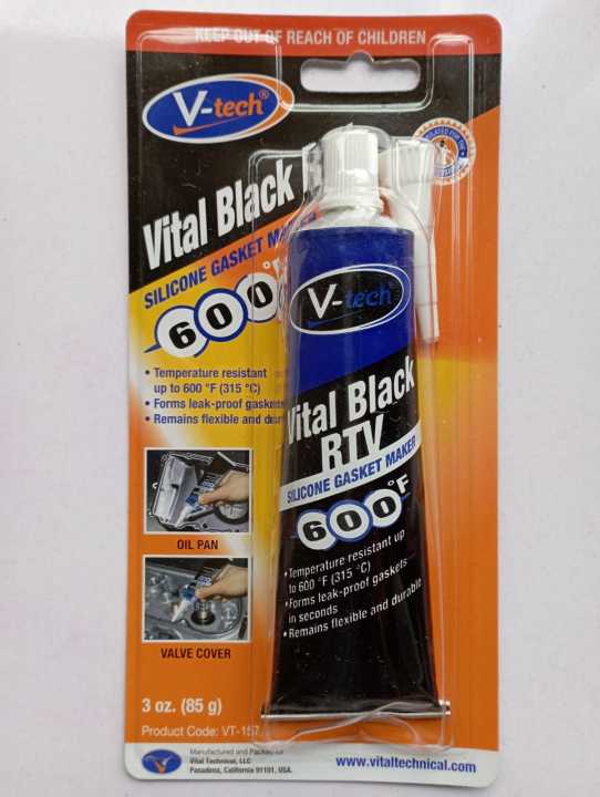 Vtech Silicone Adhesive Sealant TUBE 85g - BLACK | Daraz.lk