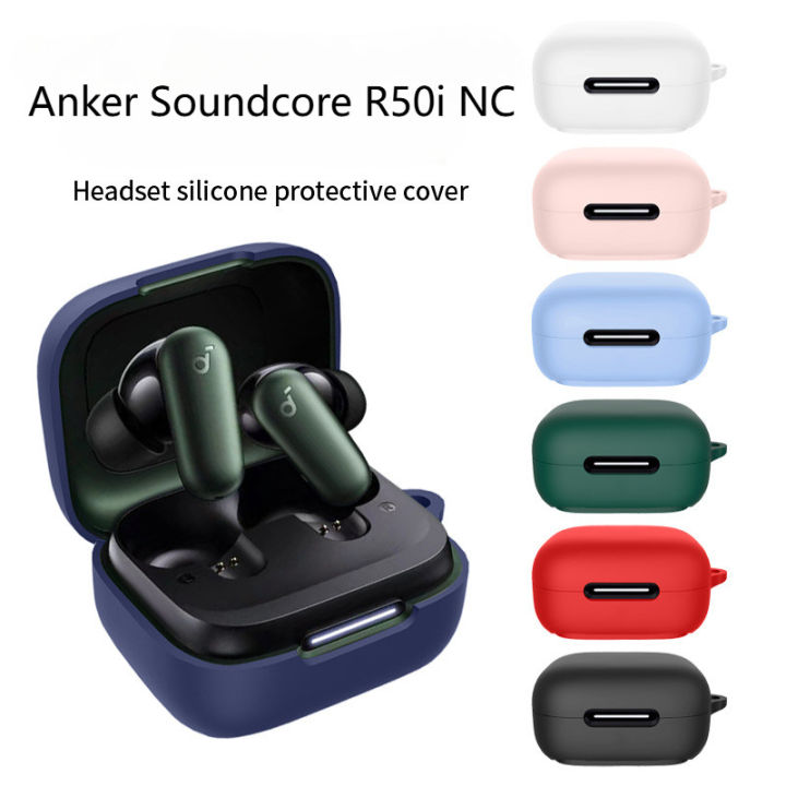 Earbuds Cases for Anker Soundcore R50i NC, Liquid Silicone Earphone ...