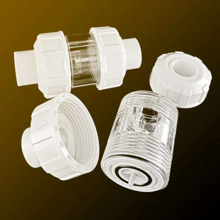 Practical UPVC Aquarium Check Valves Non Return Anti-siphon Fish ...
