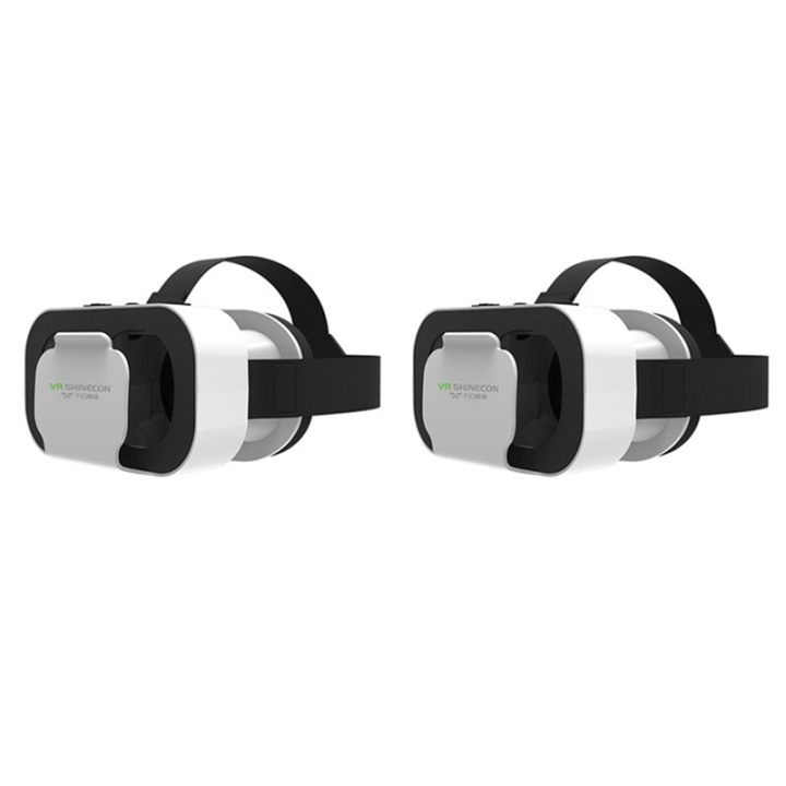 2X BOX 5 Mini 3D Glasses Virtual Reality Glasses VR Headset for ...