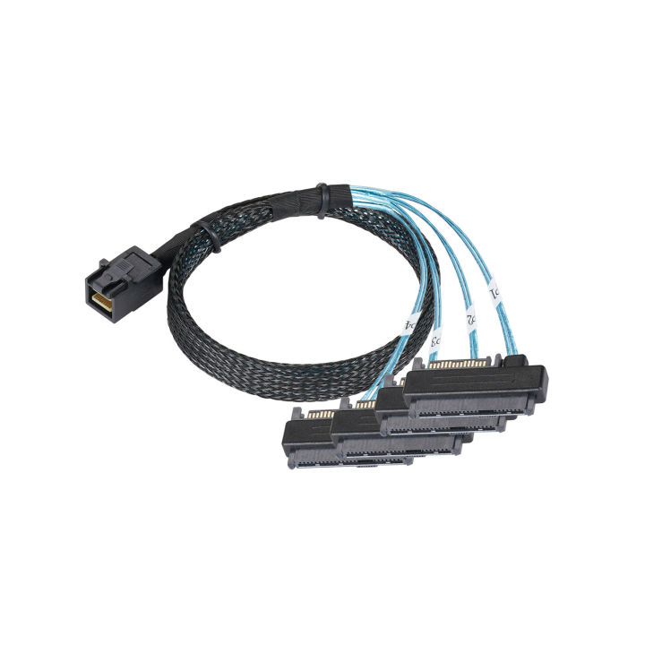 Mini Sas Sff-8643 To 4x29pin Sff-8482 Hard Disk Server Cable 3.33tf/1m ...