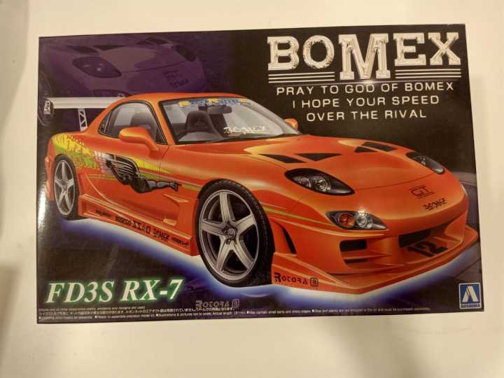 BOMEX FD3S Mazda RX-7 - Aoshima - Model Kit | Daraz.lk
