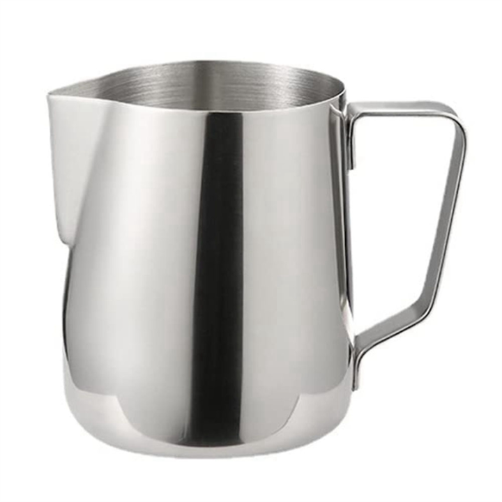 Milk Jug, 304 Stainless Steel Milk Cup Milk Frothing Pitcher Milk ...