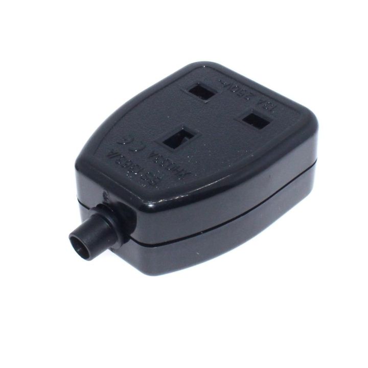 【DIV MALL】13A 250V Standard Female Socket Adaptor Power Cord Cable ...
