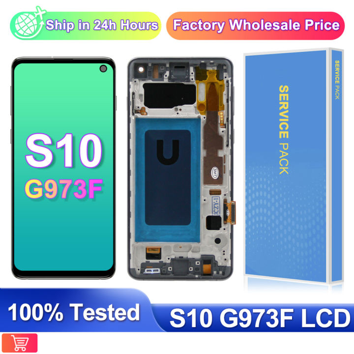 TFT S10 Screen Replacement For Samsung Galaxy S10 LCD Display G973F ...