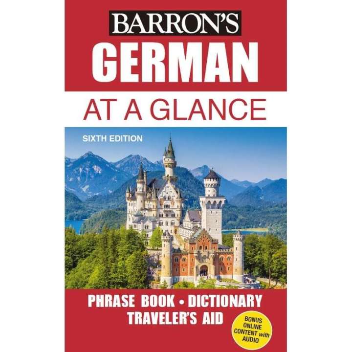 German At a Glance: Foreign Language Phrasebook & Dictionary | Daraz.lk