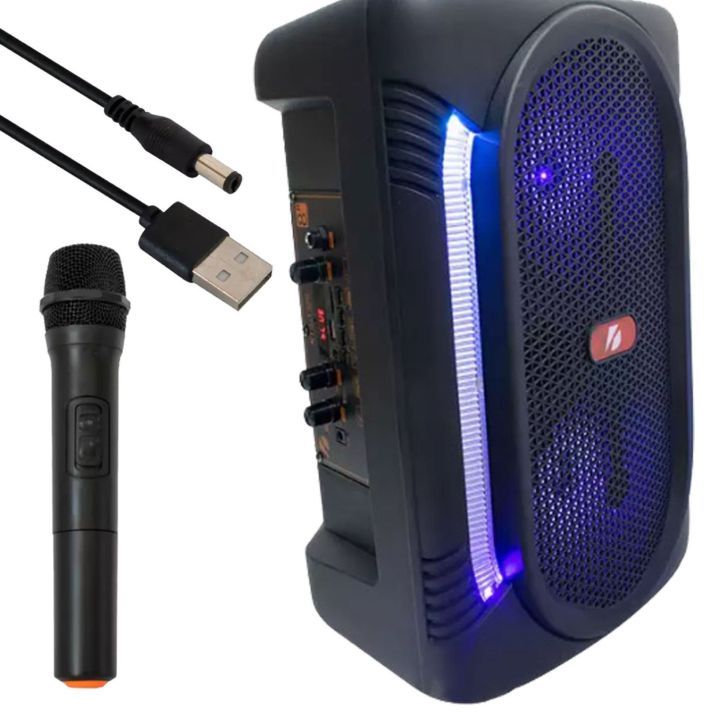 Wireless portable Bluetooth KTS-1329 speaker 13 inch with led colorful ...