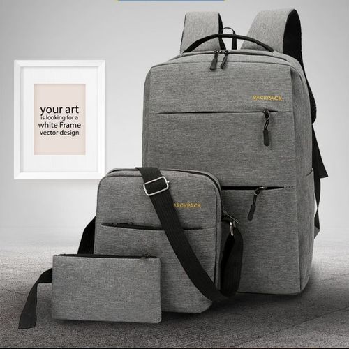 3 in one unisex smart backpack large outdoor waterproof travel business ...