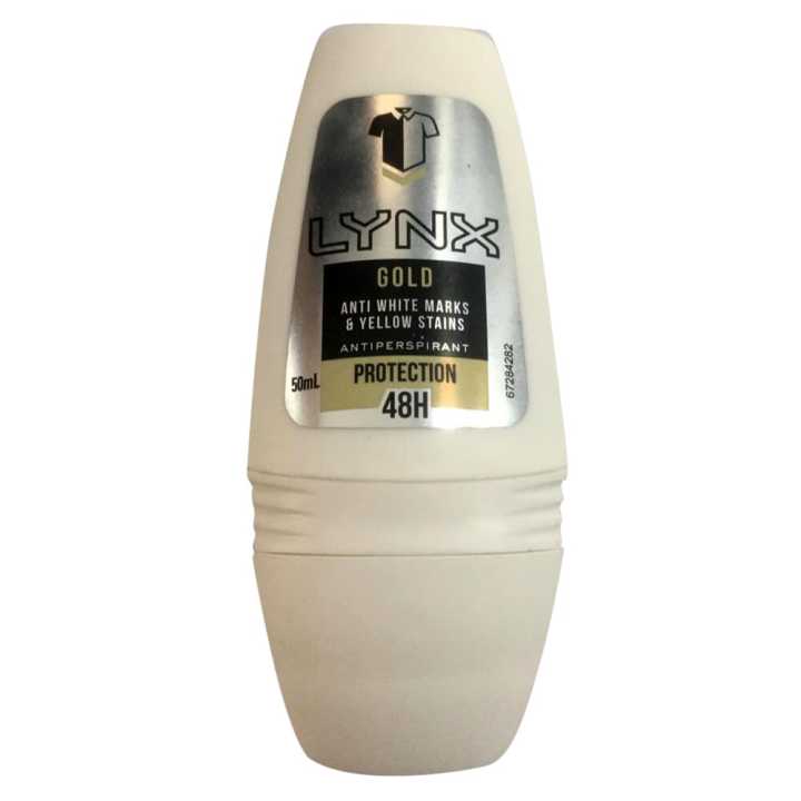 Lynx Gold Anti White Marks & Yellow Stains Antiperspirant 50Ml | Daraz.lk