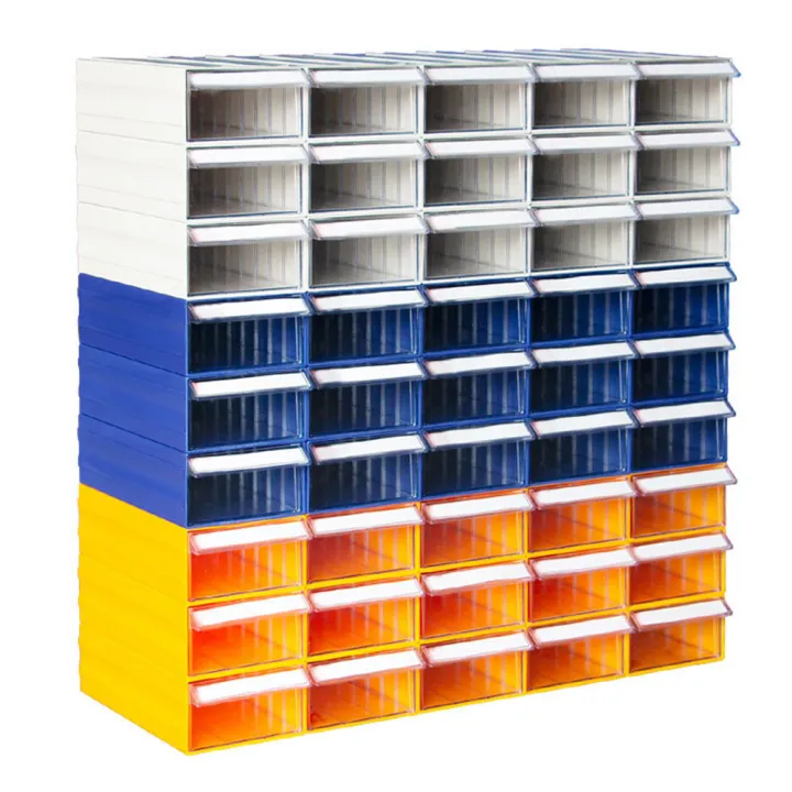 1pc Fishing Lure Tackle Box Kitchen Cabinet Storage Stackable Plastic ...