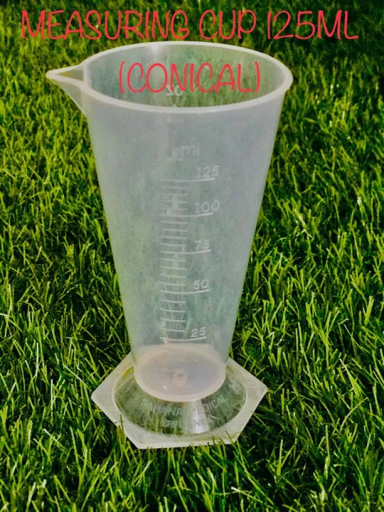Conical Measuring Cup 125ml (Transparent) | Daraz.lk