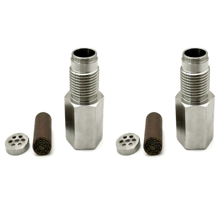 2X Oxygen O2 Sensor M18X1.5 Extender Spacer Adapter Bung Catalytic ...