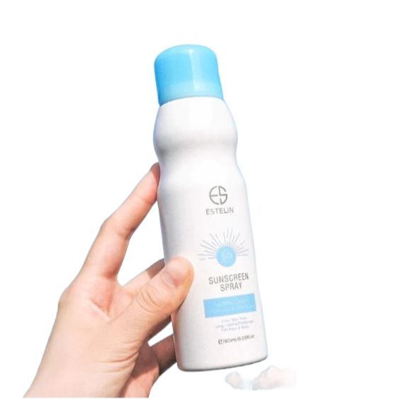 Estelin Sunscreen Spray SPF50PA+++ Ultra-Light Hydrates 180ml | Daraz.lk