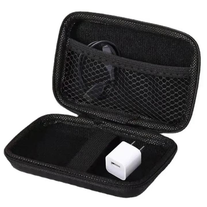 Charger Headphone Storage Bag Travel Data Cable Organizer Bag Large ...
