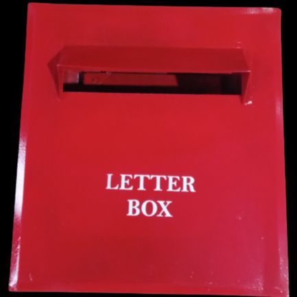 Large Letter Box Wall Mountable Post Box Metal | Daraz.lk