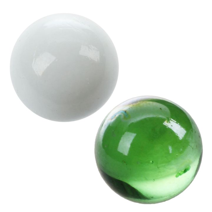 OUMERY 20 Pcs Marbles 16mm Glass Marbles Knicker Glass Balls Decoration ...