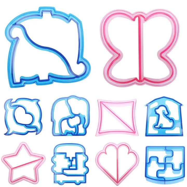 Animals Shapes Lunch Diy Sandwiches Cutter Mould Food Cutting Die Bread ...