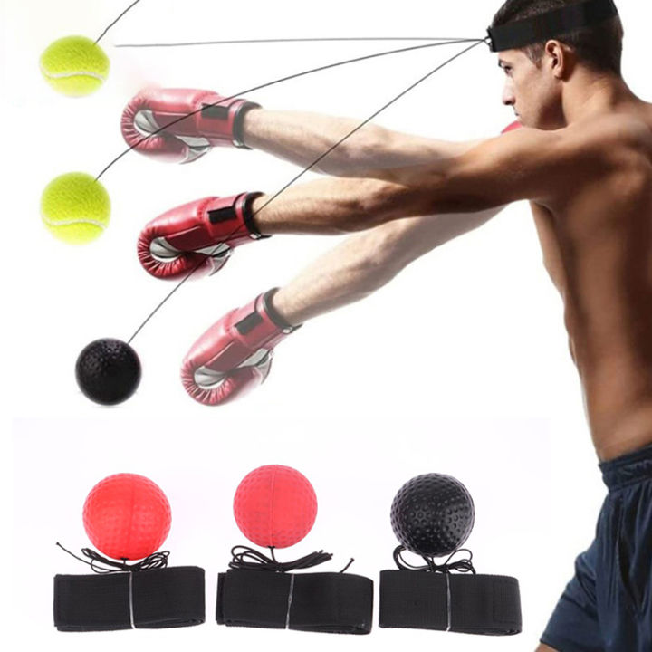 Head-mounted Boxing Speed Ball Venting Air Strike Fighting Training ...