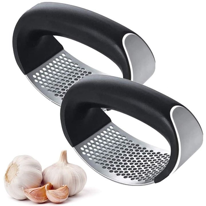Stainless Steel Garlic Press Rocker , New Arc-shaped Design ...