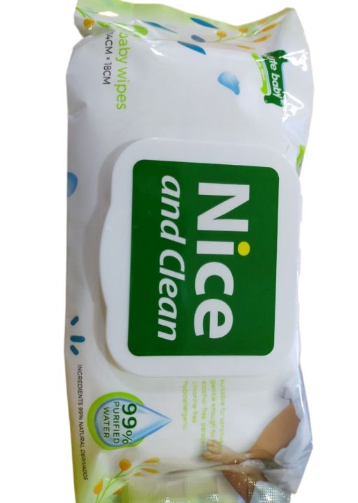 Wet Wipe Nice and Clean 80PCS | Daraz.lk