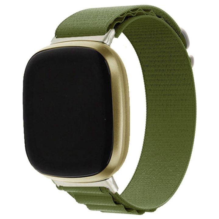 For Fitbit Versa 3 / Sense Universal Loop Nylon Watch Band | Daraz.lk