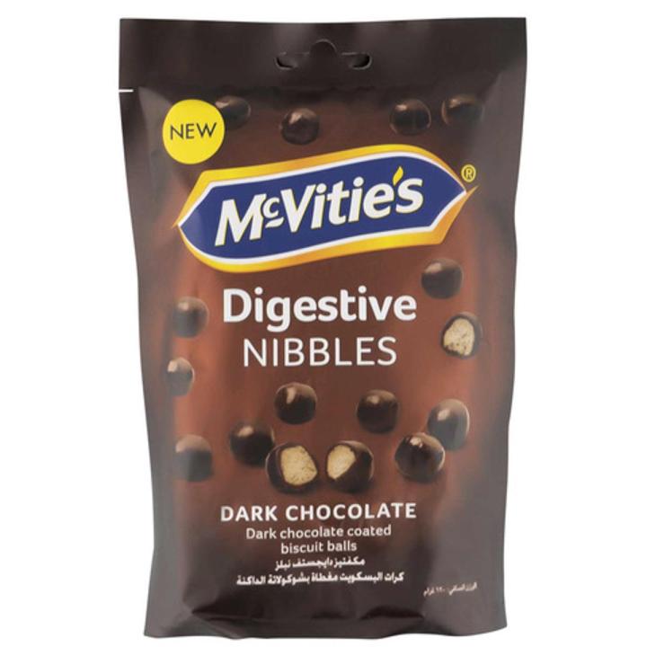 Mcvities Digestive Nibbles dark Chocolate 120g | Daraz.lk