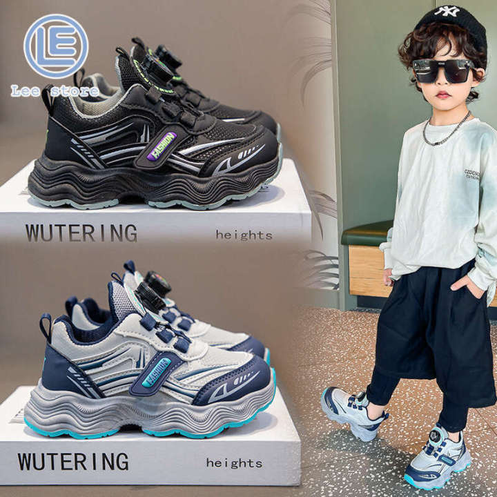Boys sports with a soft sole and anti slip knob, suitable fashionable ...