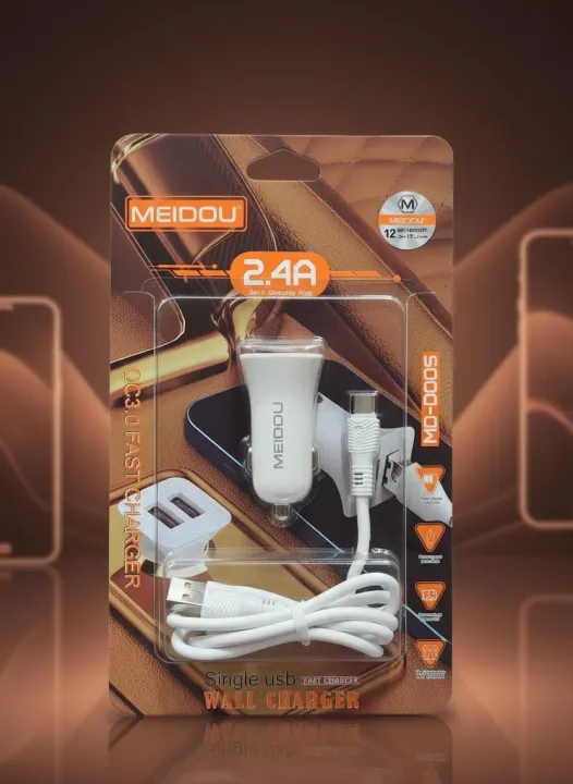 Meidou QC 3.0 Fast Charger Wall Charger | Daraz.lk