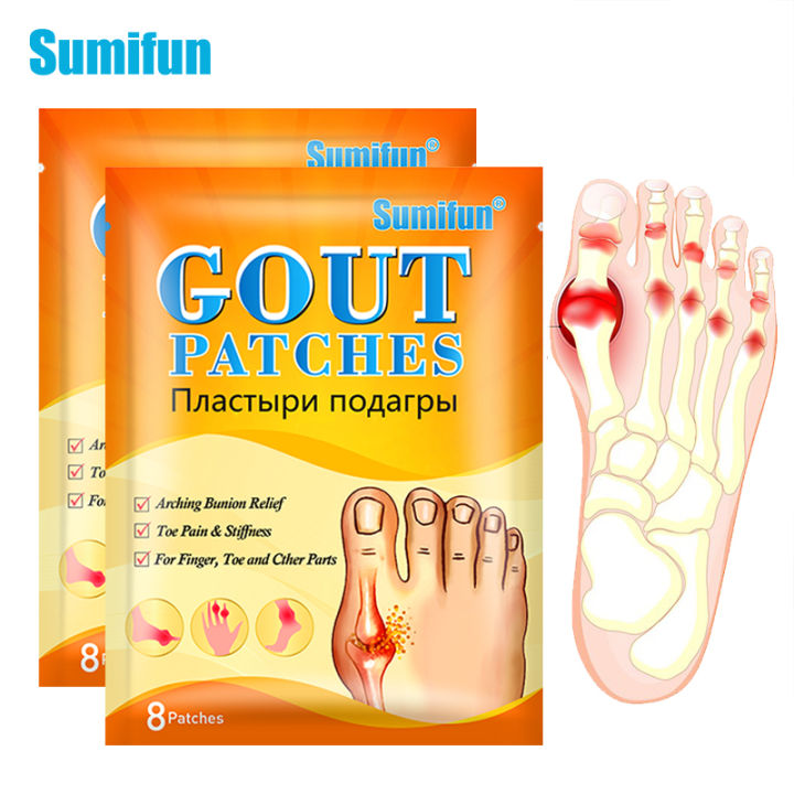 Bunion Gout Pain Relief Patch Finger Toe Bunion Medical Plaster Foot ...