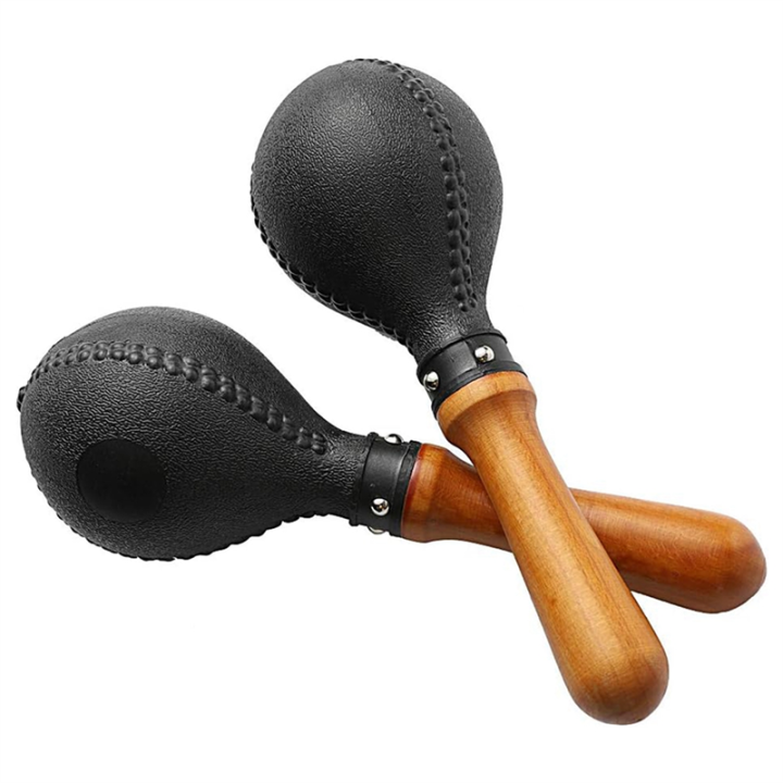 Percussion Maracas Pair of Shakers Rattles Sand Hammer Percussion ...