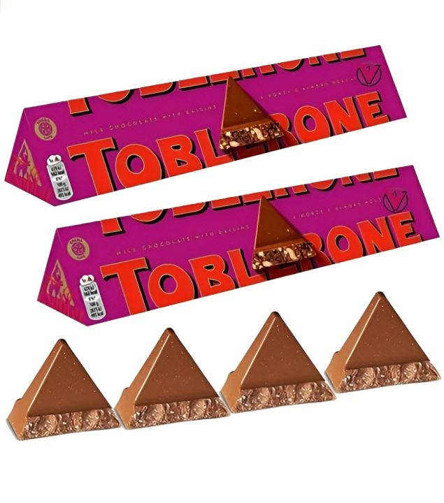 Toblerone Fruit & Nut Chocolate Bar 100g Swiss Made Limited Edition ...