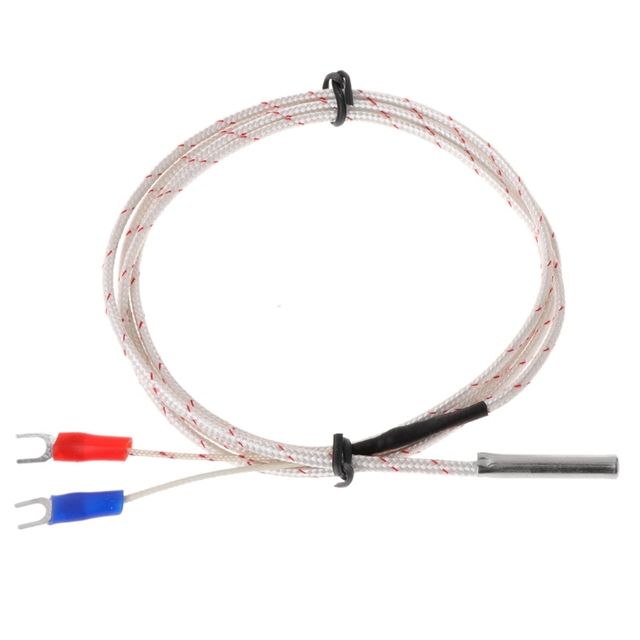 K-Type Thermocouple Probe High Sensitive 5x30mm 2-wires Temperature ...