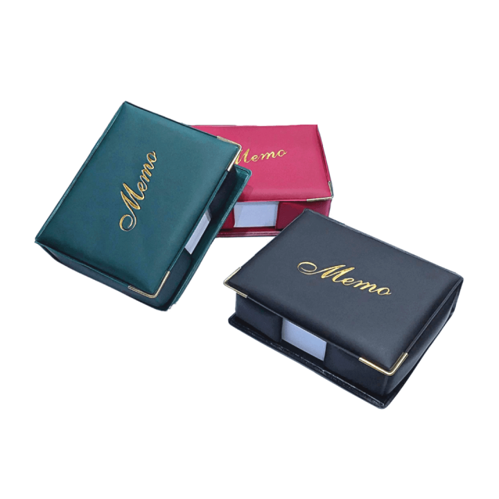 Memo Pad Holder for Desk with Free 200 Papers - Note Holder for Office ...