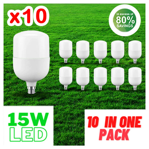 LED 5W 15W LED Bulb Lights Cold House Light White | Daraz.lk