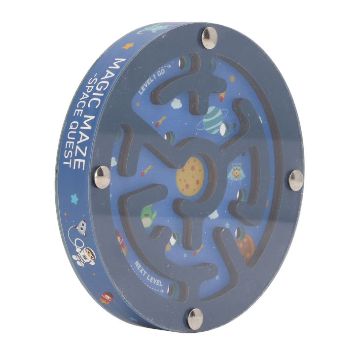 Children Balance Maze Game Double Sided Educational Round Portable ...