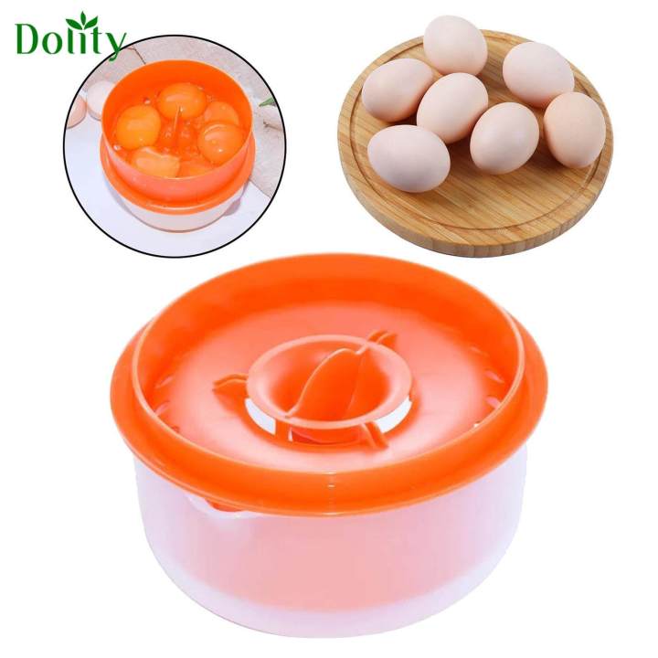 Dolity Plastic Egg White Separator Egg Extractor Egg Divider for ...