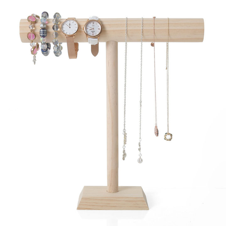 Jewelry Holder Display Organization Stand Showcase Rack Necklace Chain ...