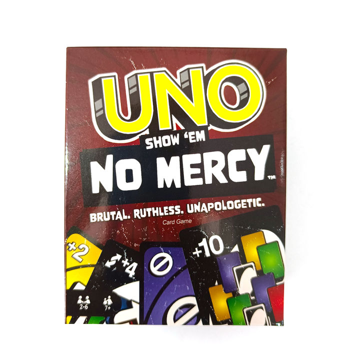 【Dream Sailing Store 】Mattel UNO FLIP! Board Games uno No mercy Cards ...